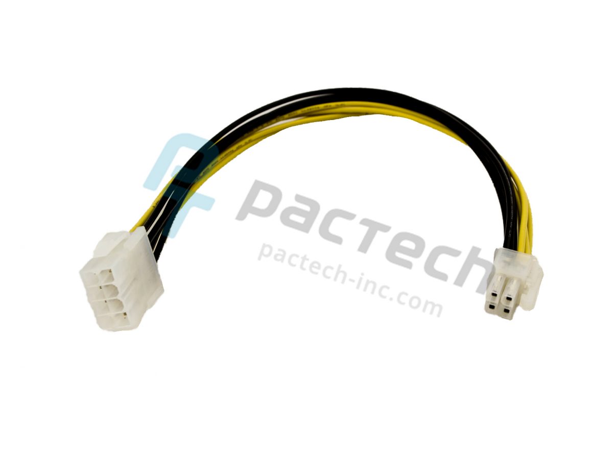ATX 2x4 Male to 2x2 Female, 18AWG - JPCPT Store