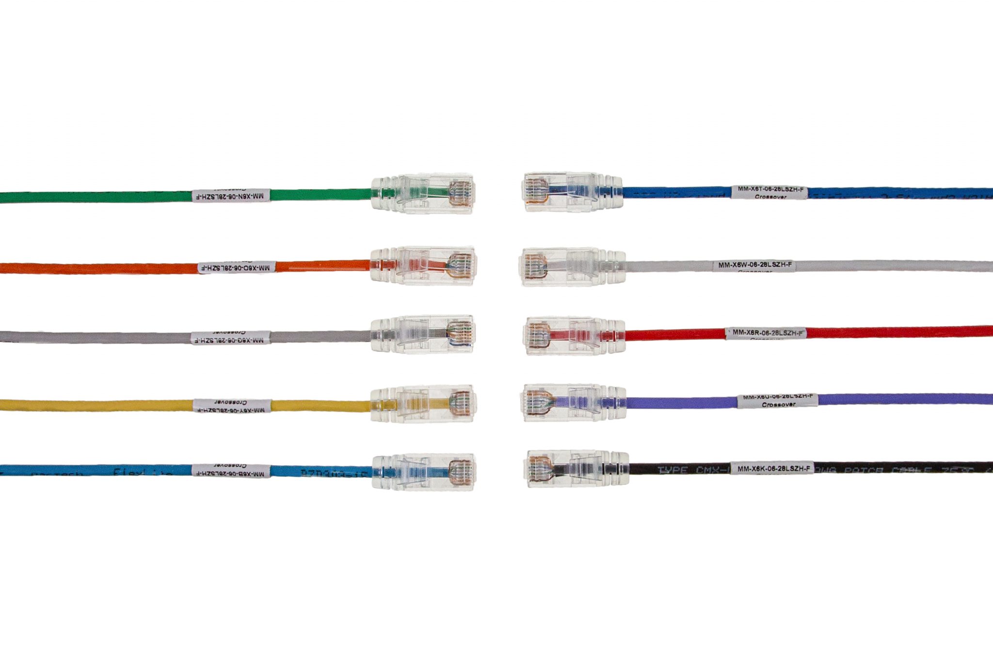 Crossover CAT6 28AWG Cable - FlexLite™ UTP LSZH - JPCPT Store